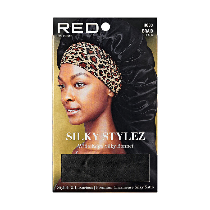 Silky Stylez Wide Edge Silky Bonnet Braid [Super Jumbo] [Black] [Assor ...