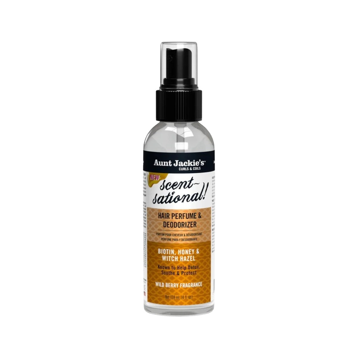 Parfum capillaire Biotine Miel & Hamamélis pour tresses | Hera BEAUTÉ