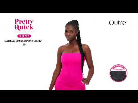 Pretty Quick Wrap Pony Natural Braided Ponytail 32" – Hera BEAUTÉ