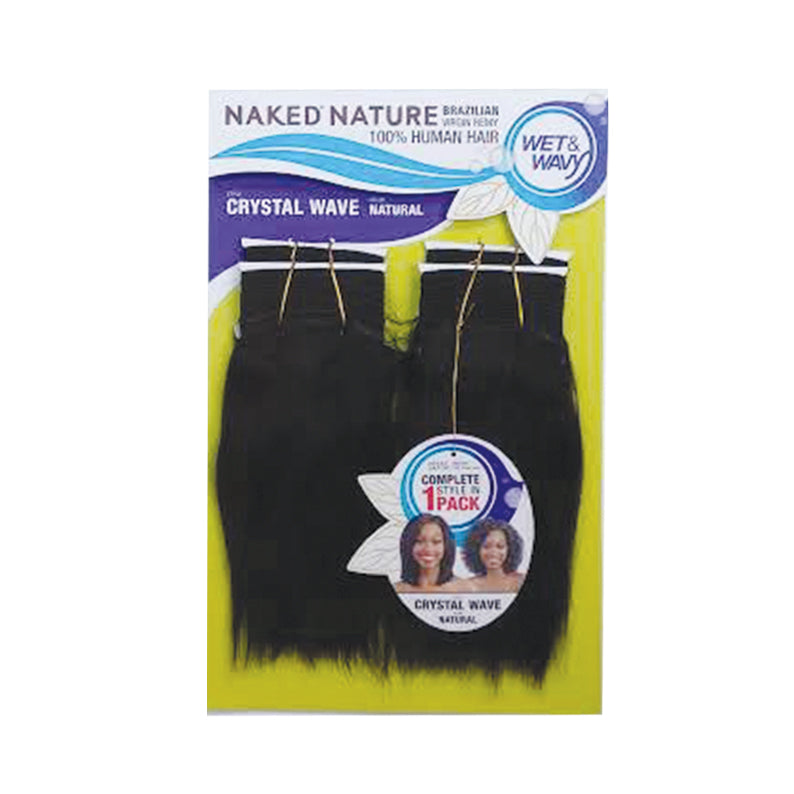 SHAKE N GO NAKED Natural Wet & Wavy Crystal Wave 4pcs | Hera BEAUTÉ