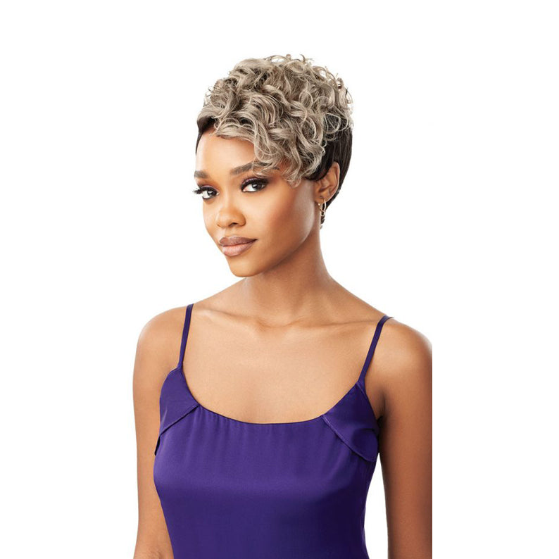 OUTRE PREMIUM DUBY WIG 100% Human Hair Full Cap Wig CLIPPER CUT BODY C ...