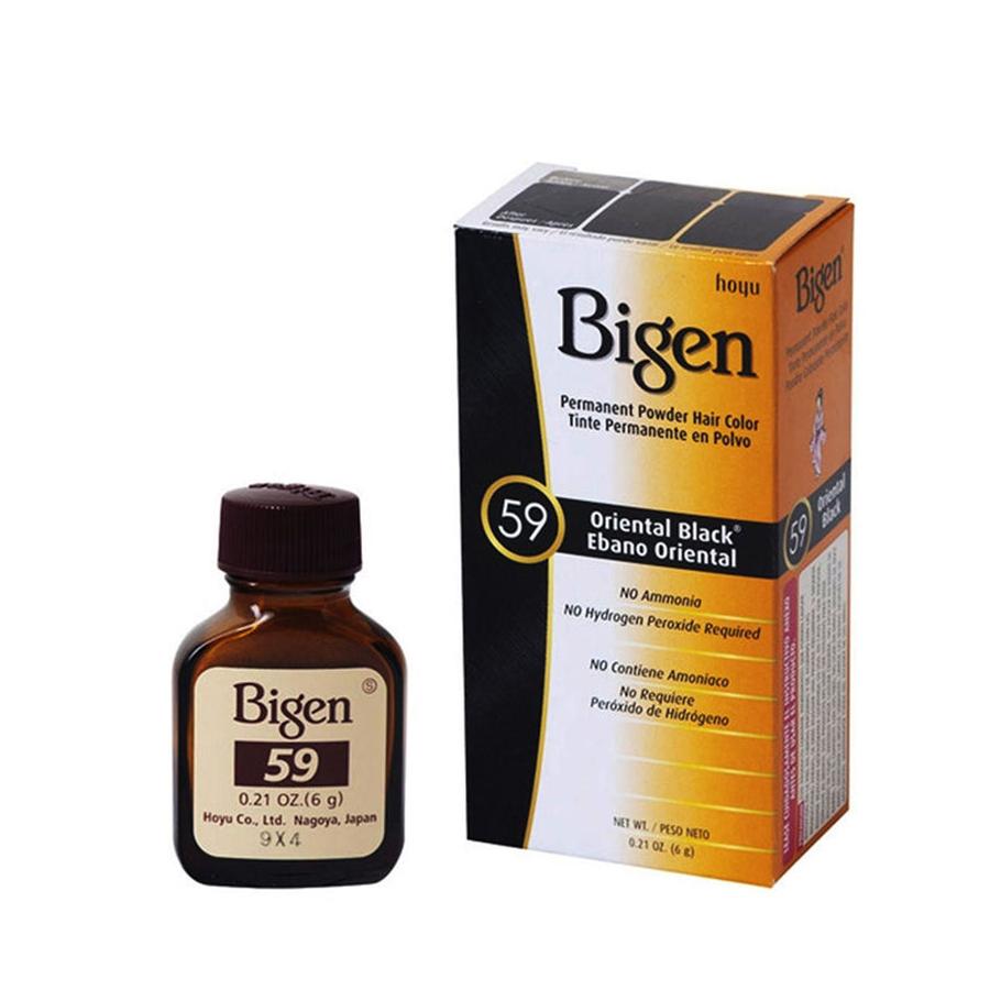 Bigen Permanent Powder Hair Dye Oriental Black No Ammonia | Hera BEAUTÉ